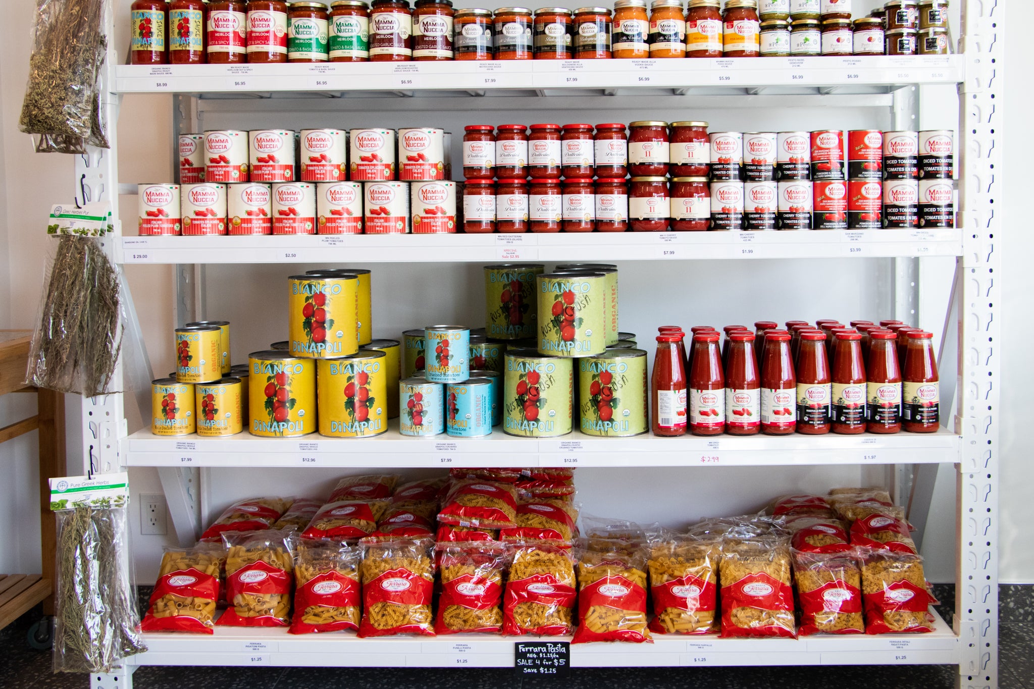 Pantry & Grocery | La Spesa Food Market & Specialties