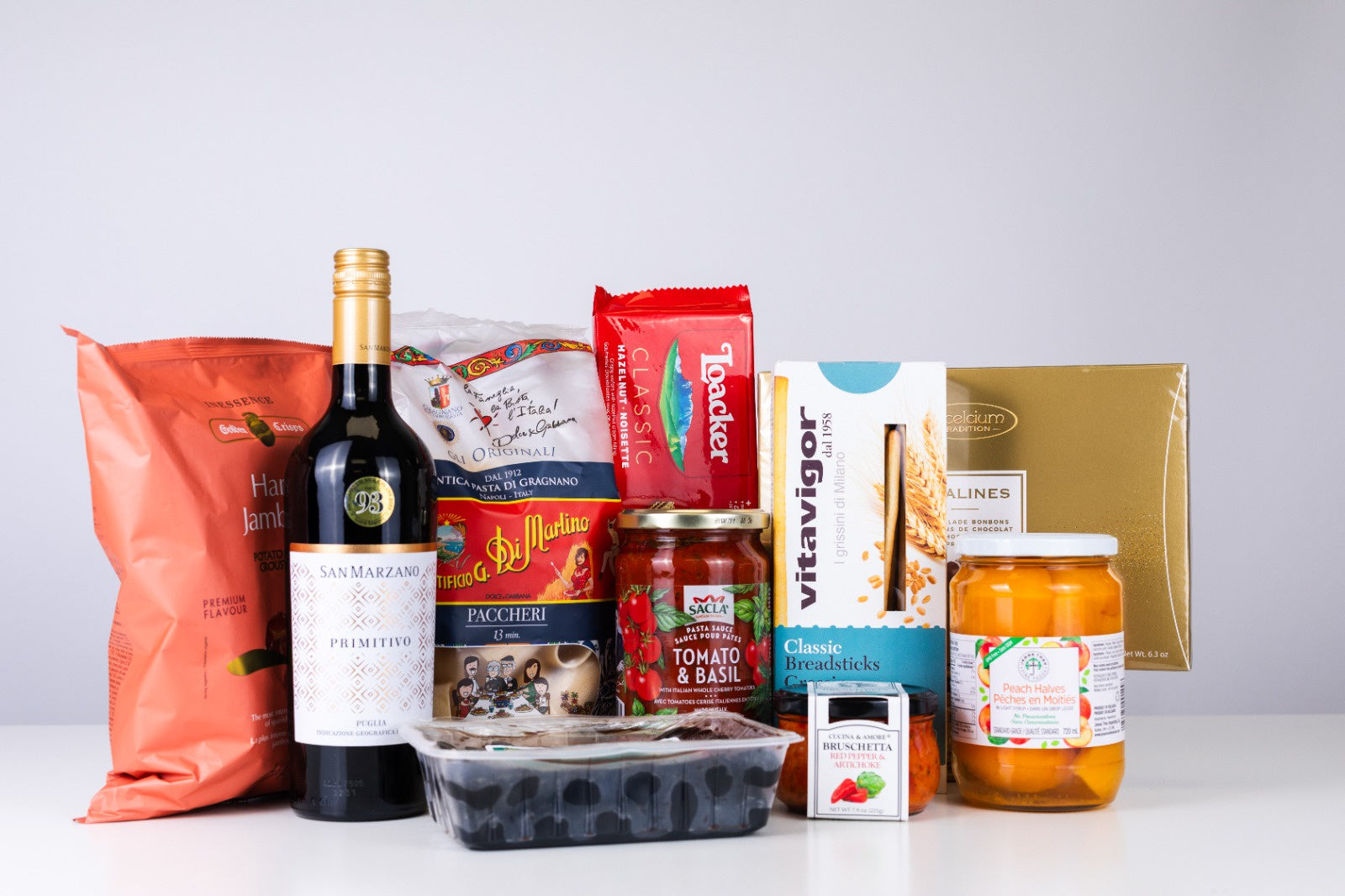 Italian Date Night with Wine Gift Basket | La Spesa